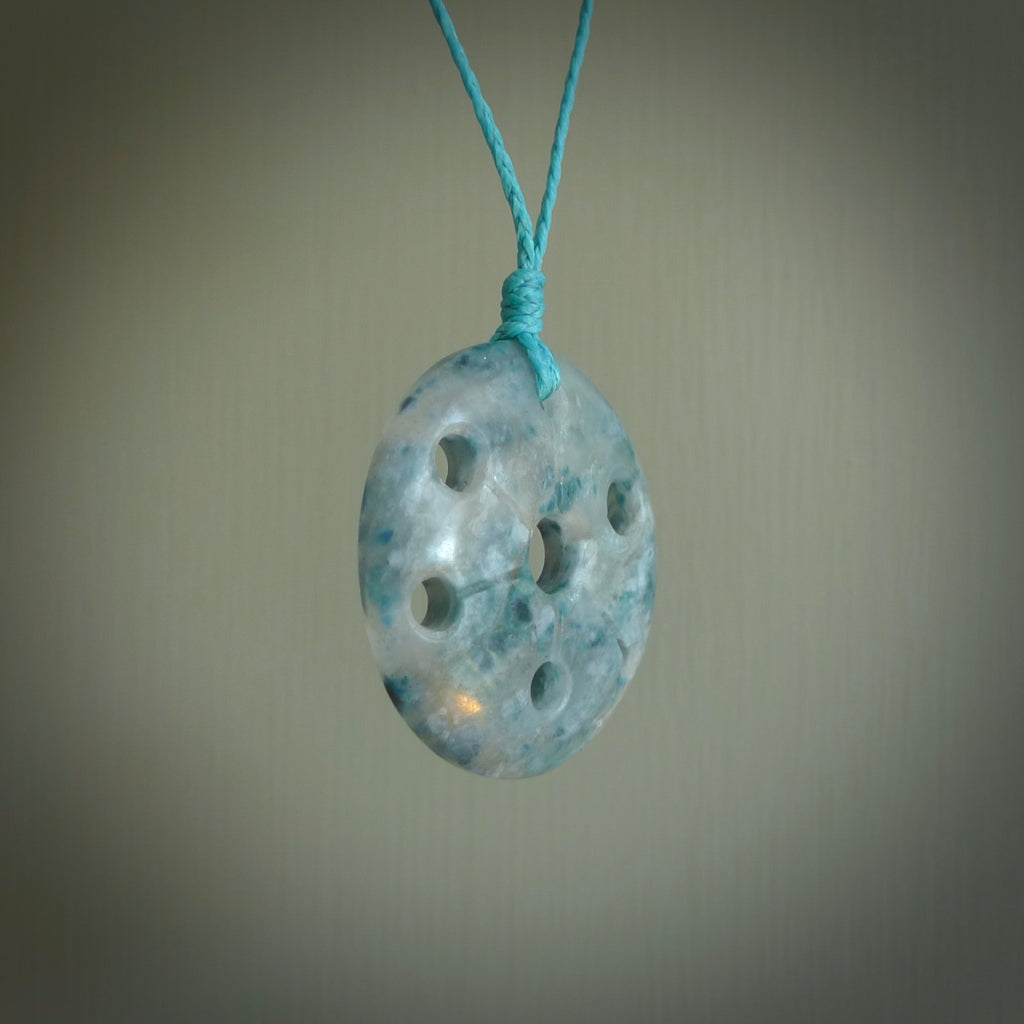 HAND CARVED AOTEA STONE DROP NECKLACE. ONE AOTEA STONE DROP PENDANT ...