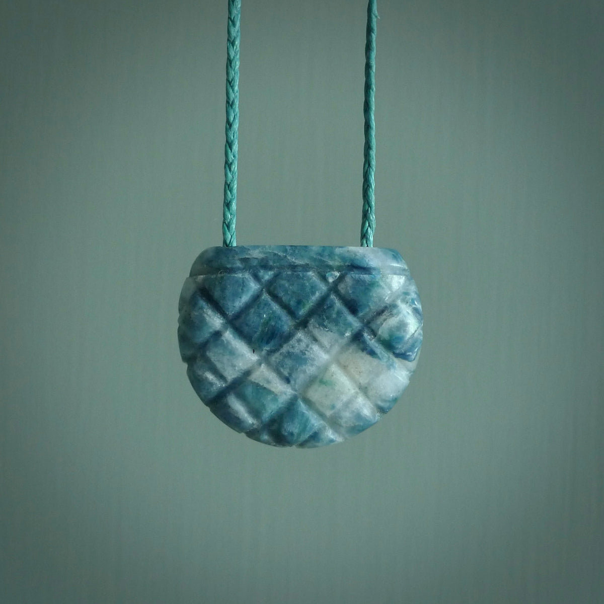 HAND CARVED AOTEA STONE DROP NECKLACE. ONE AOTEA STONE DROP PENDANT ...